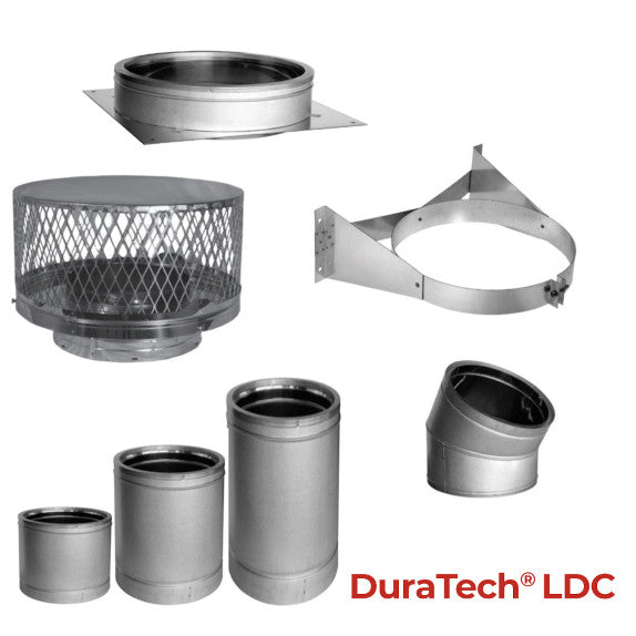 Dura-Vent DuraTech Class A Chimney Pipe | 10", 12", 14" Diameters
