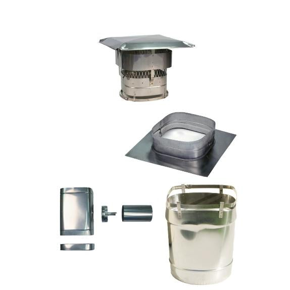 Square Chimney Liner Components - Stainless Steel Square Chimney ...