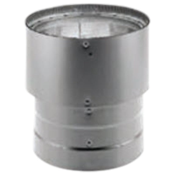 DuraVent DVL Double Wall Black Pipe Increaser - Rockford Chimney