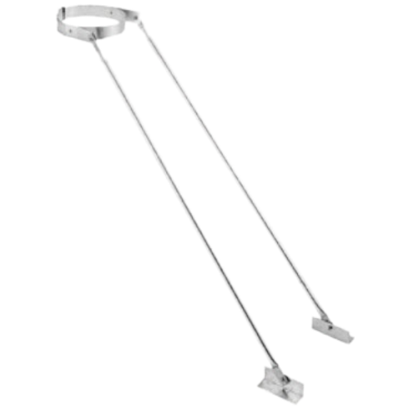 DuraTech Extended Roof Bracket 5" to 8" - Rockford Chimney