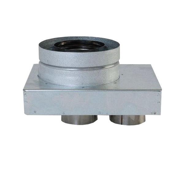 Co-Axial to Co-Linear Appliance Adapter - Rockford Chimney