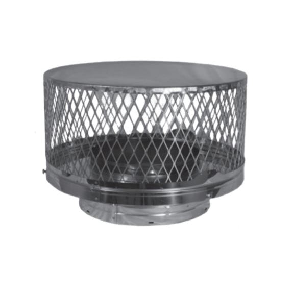 Dura-Vent DuraTech Spark Arrestor Rain Cap | 10" to 14" - Rockford Chimney