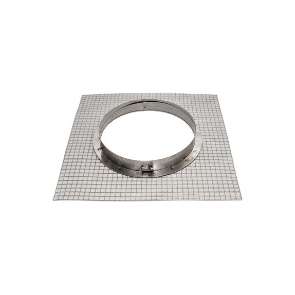 Mesh Bottom Plate for Fireplace, Use Plate with Flexible Chimney Liner ...