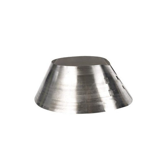 Insulated Chimney Pipe Storm Collar for Water Run Off - Stainless Steel
