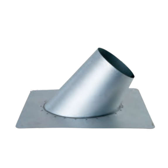 Rock-Vent Pellet Pipe Standard Flashing - Rockford Chimney