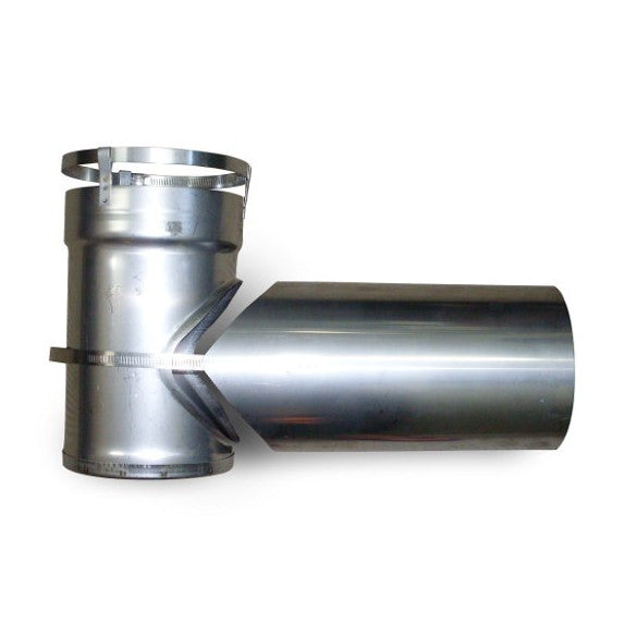 14 in. Short Body Tee with 10 in. Snout - Rockford Chimney