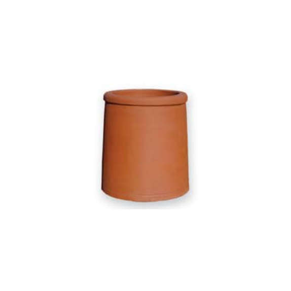 Clay Chimney Pot Windsor Medium Smooth Style | Clay Flue Pots